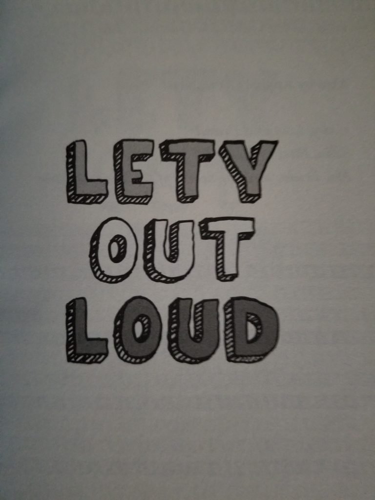 Lety Out Loud – Scriblerians